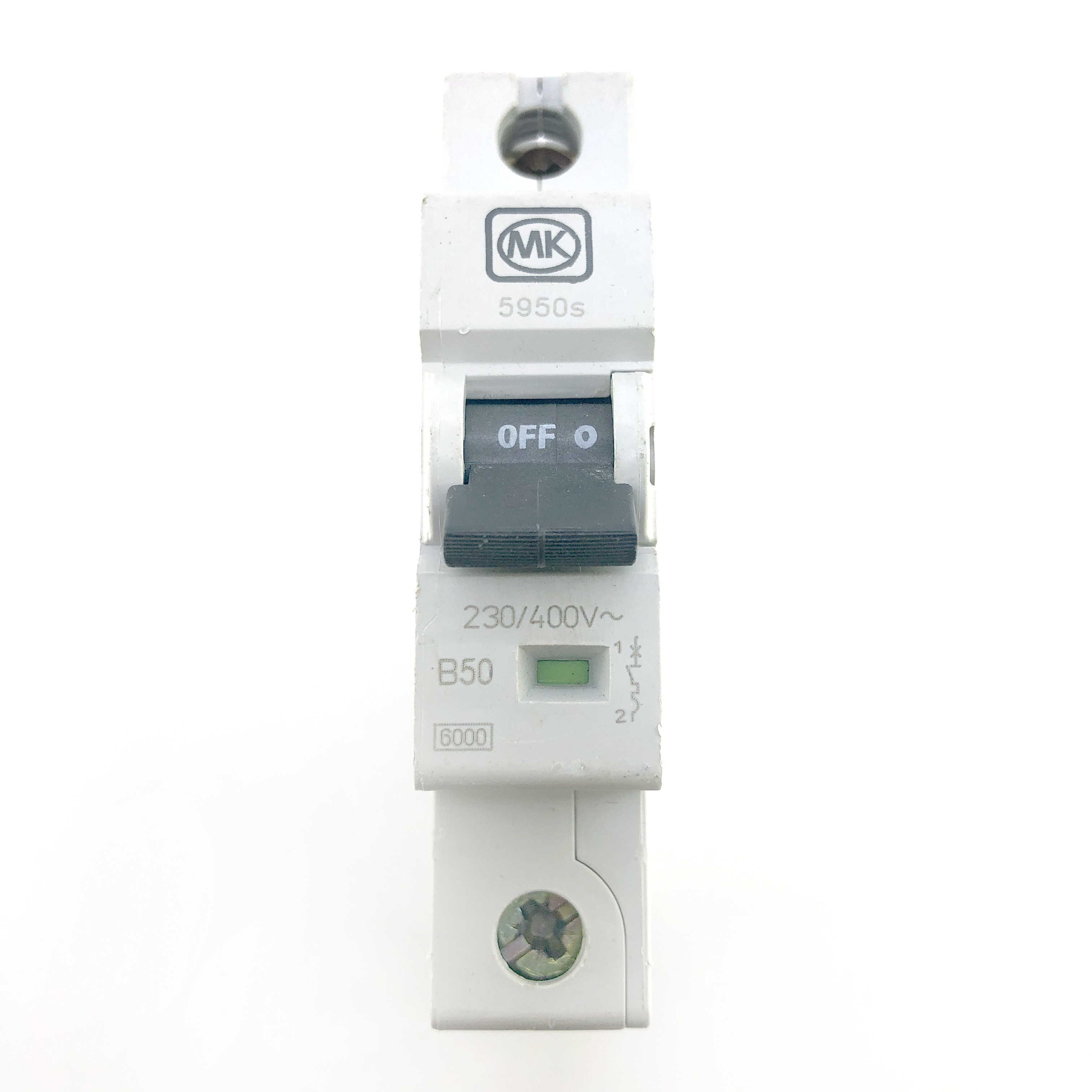 MCB's: MK Electric Sentry 5950s B50 50A 50 Amp MCB Circuit Breaker Type B